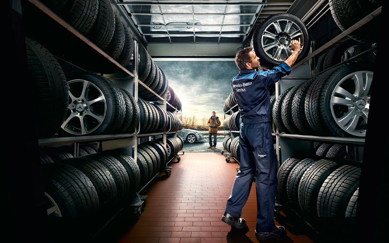 Permutation pneus été-hiver : prenez rendez-vous maintenant